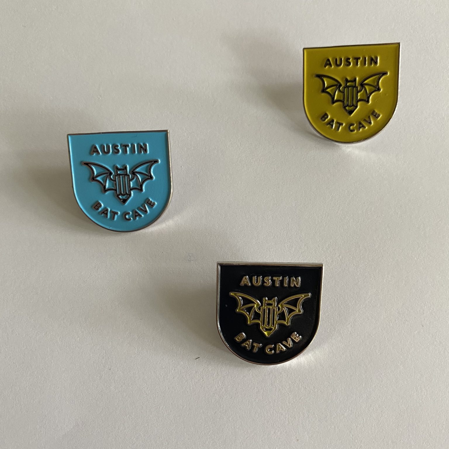 Enamel Pins - Austin Bat Cave